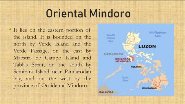 Region 4-B - MIMAROPA CAPITAL AND PROVINCES | PPTX