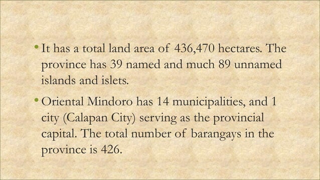 Region 4-B - MIMAROPA CAPITAL AND PROVINCES | PPTX