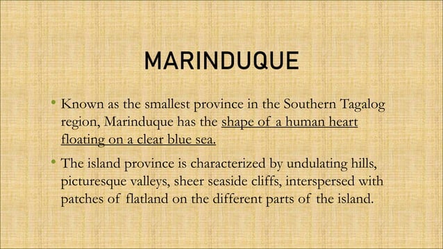 Region 4-B - MIMAROPA CAPITAL AND PROVINCES | PPTX
