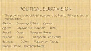 Region 4-B - MIMAROPA CAPITAL AND PROVINCES | PPTX