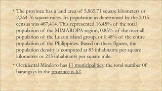 Region 4-B - MIMAROPA CAPITAL AND PROVINCES | PPTX