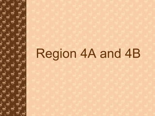 Region 4a and 4b | PPTX