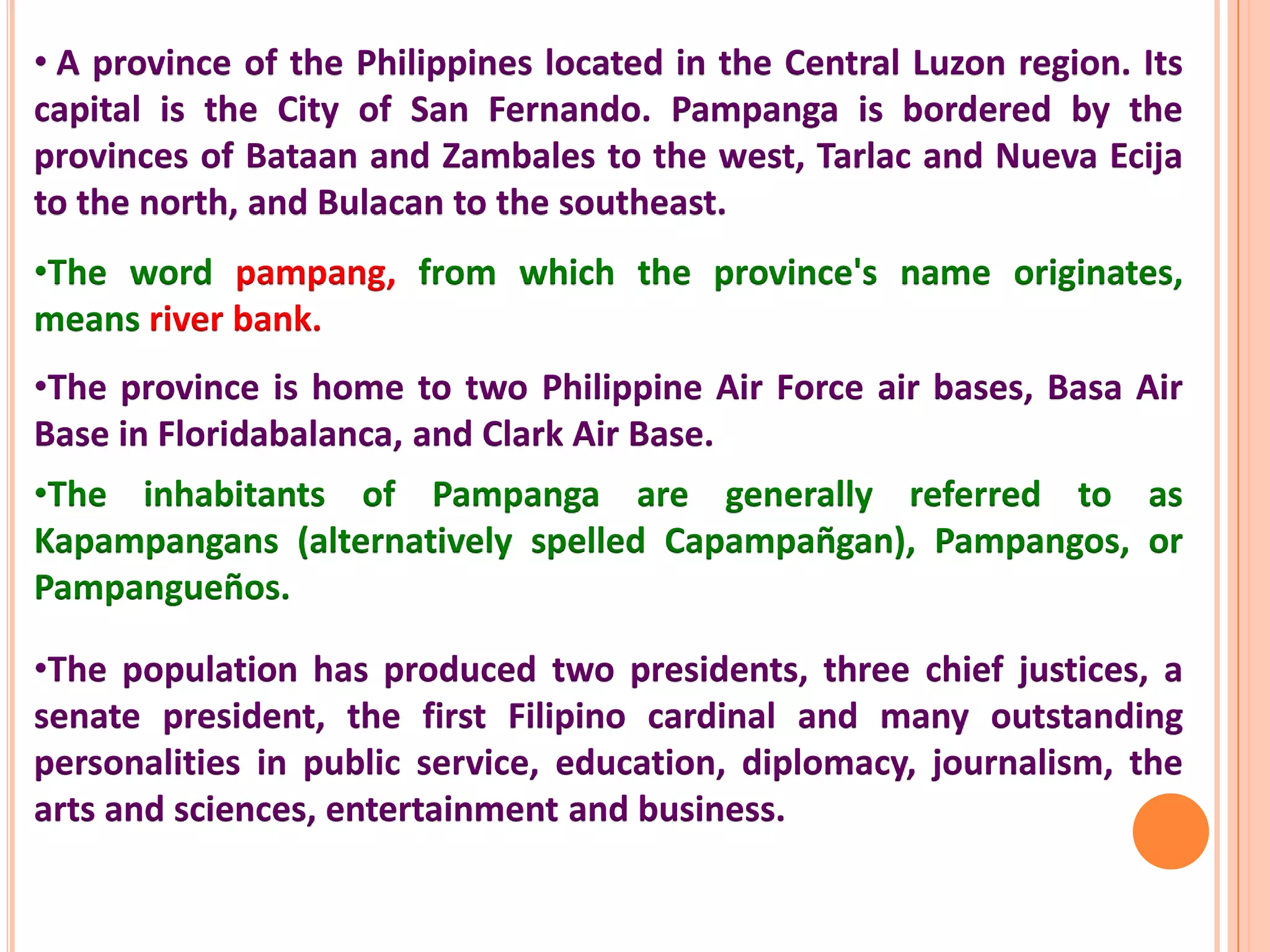 Region 3 central luzon | PPTX