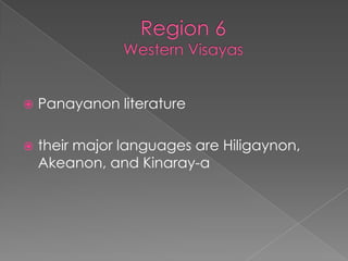 Region 6 Western Visayas | PPTX