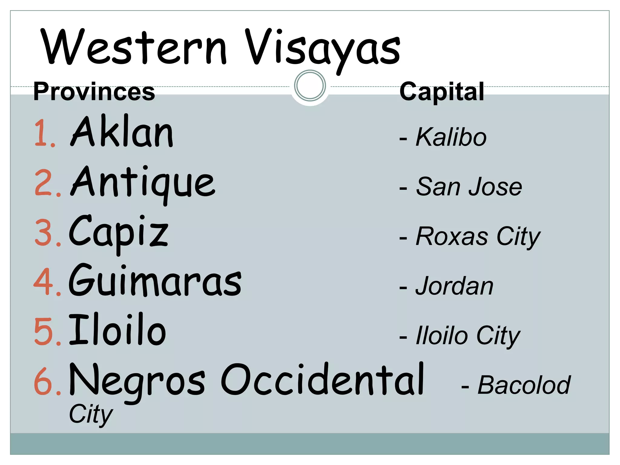 Region VI Philippines | PPTX
