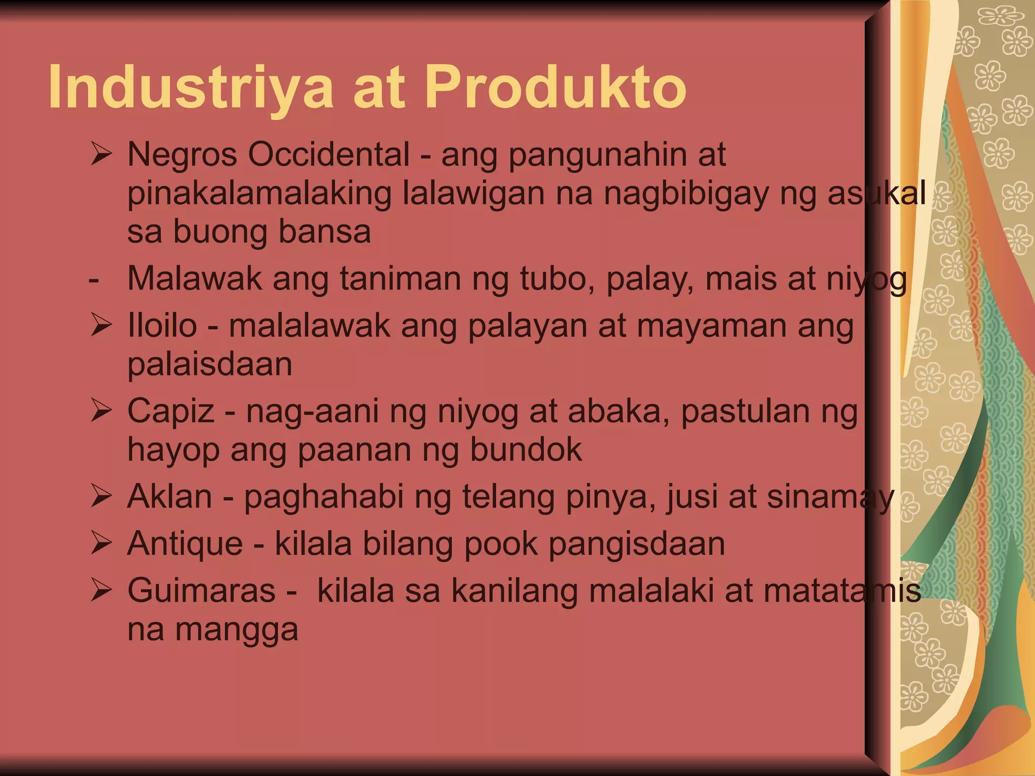 Region 6 kanlurang visayas | PPT