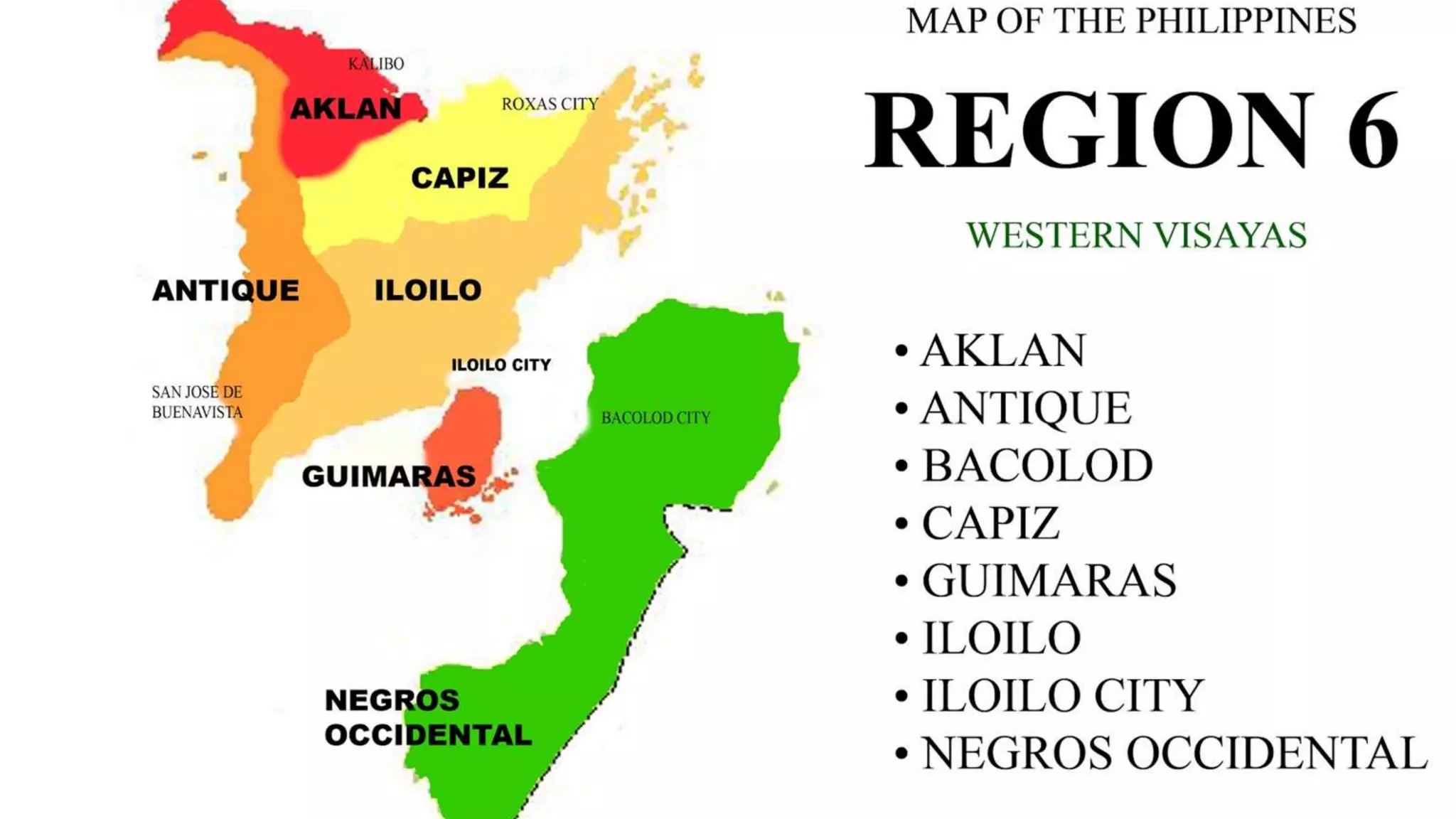 Region 6 Basic Geography | PPTX