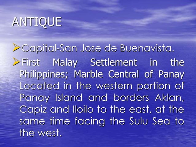 Region 6-Western Visayas | PPTX | South America Travel | Travel Locations
