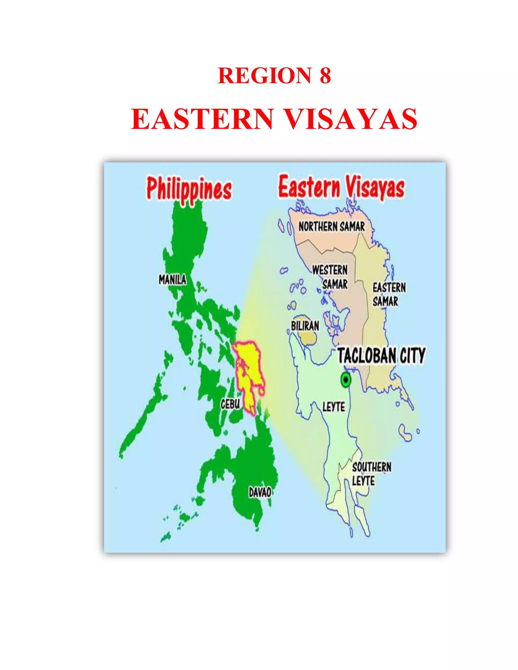 Region 8 EASTERN VISAYAS | DOCX