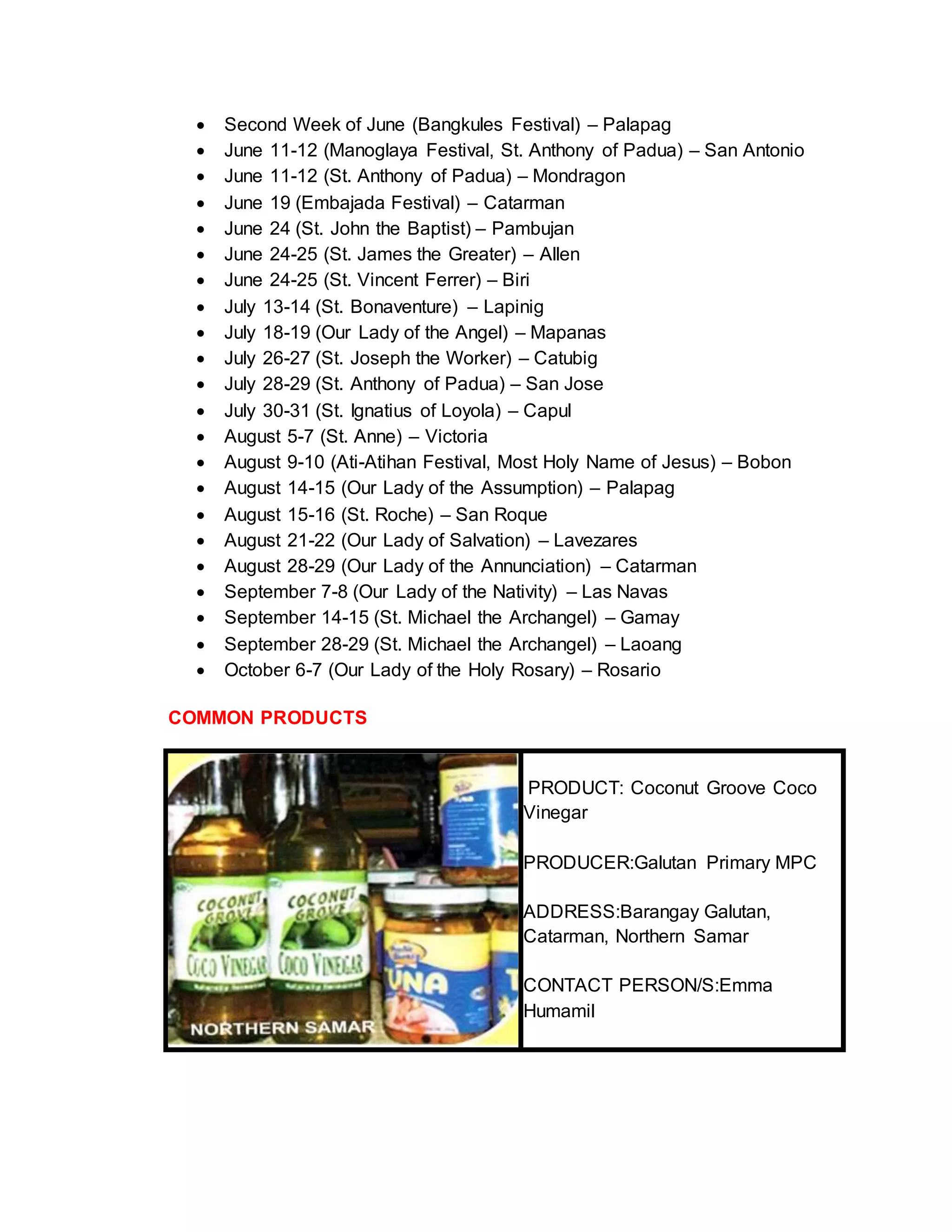 Region 8 EASTERN VISAYAS | DOCX | Geography | Science