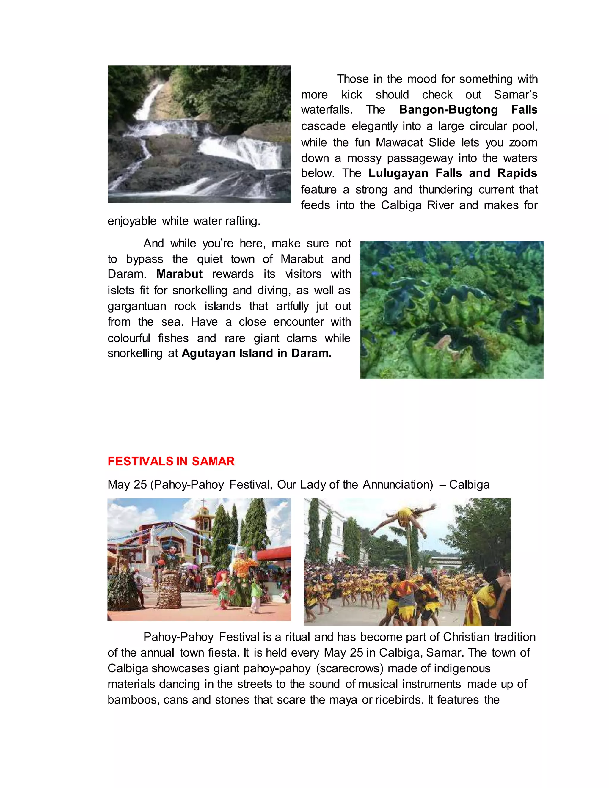 Region 8 EASTERN VISAYAS | DOCX | Geography | Science