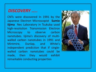 Carbon Nanotubes | PPTX