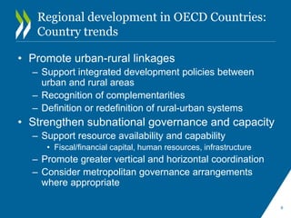 Regional Development Strategies in OECD Countries | PDF