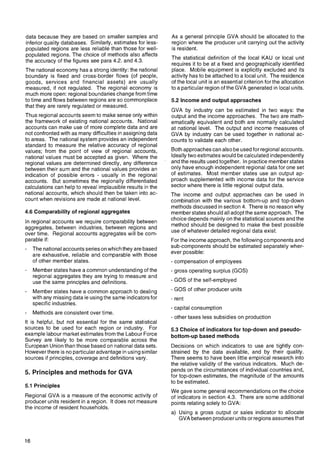 Regional Accounts Methods: Gross value-added and gross fixed capital formation by activity ...