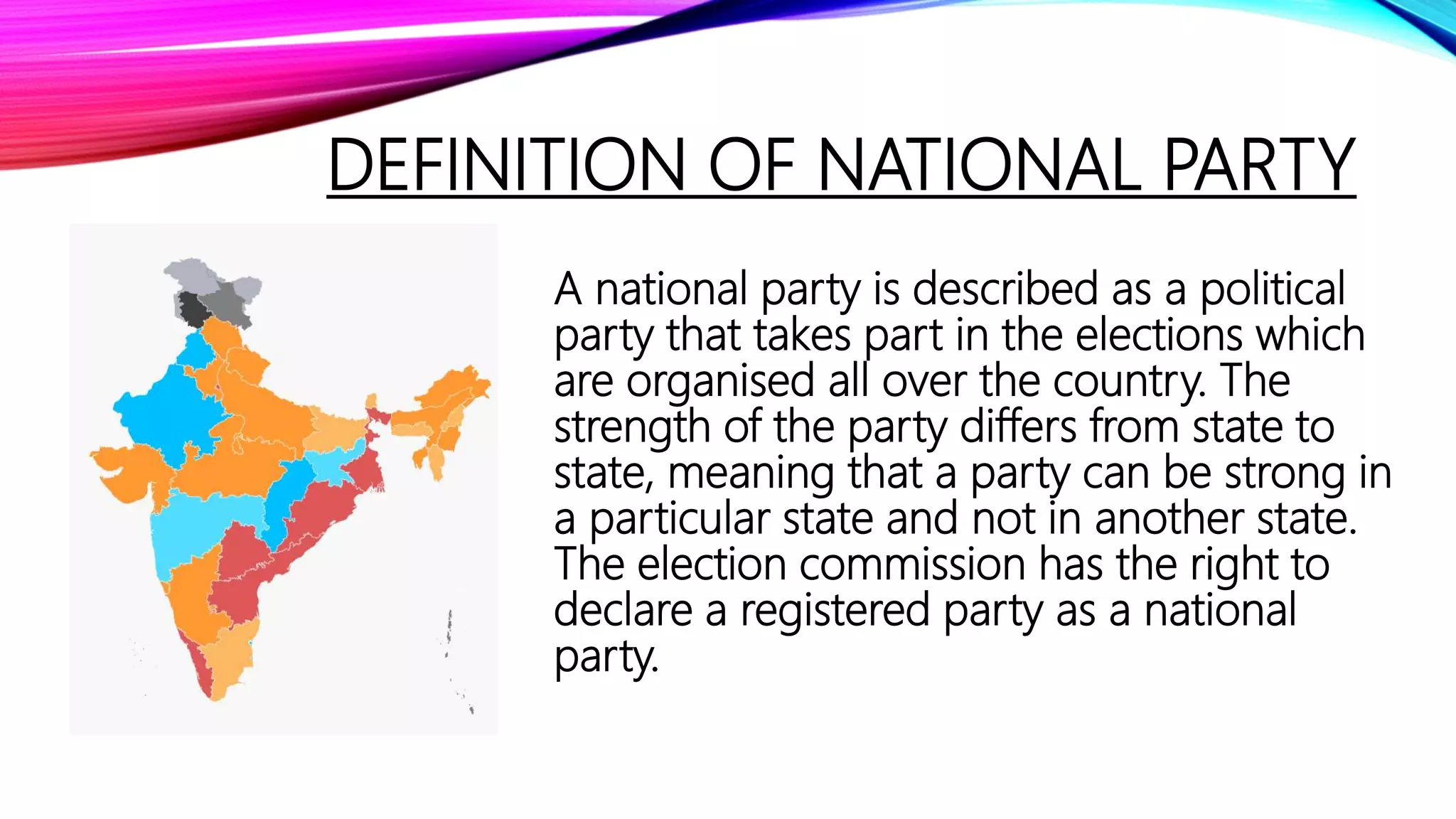 Regional and national parties | PPTX