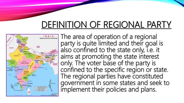 Regional and national parties | PPTX