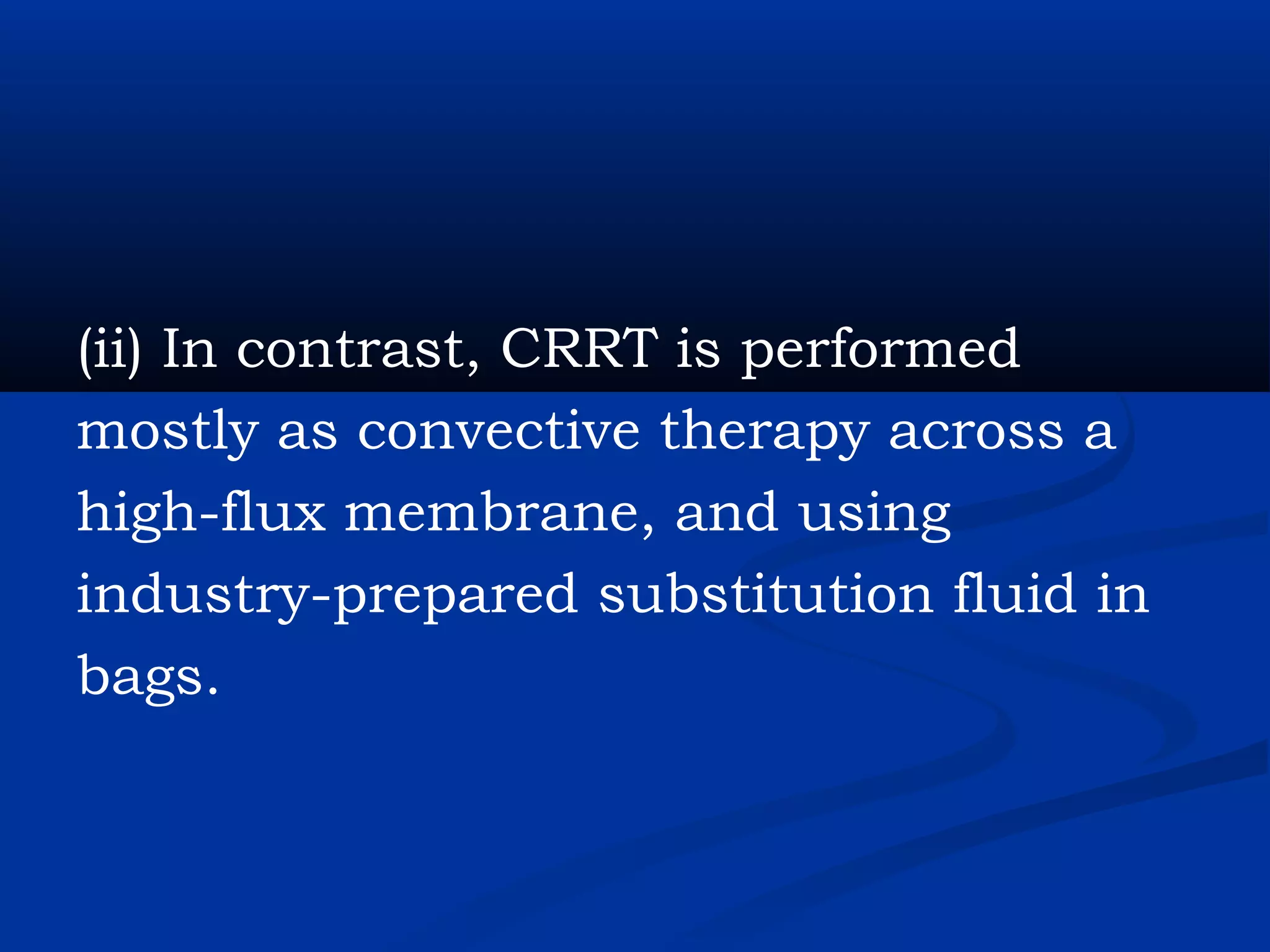 CRRT | PPT