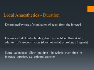 Regional anesthesia by Dr. Ali Mujtaba | PPT