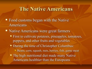 Regional Cuisine of the US | PPT