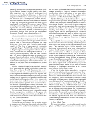 Regional development theory urban and regional planning | PDF