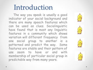 Regional dialect and social dialect | PPTX
