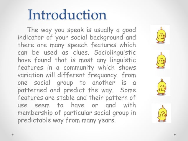 Regional dialect and social dialect | PPTX
