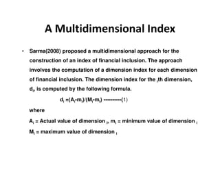Regional disparity in financial inclusion [compatibility mode] | PPT