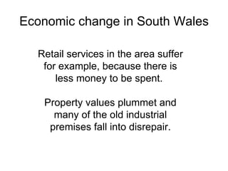 Regional Economic Change | PPT | Economy | Business and Finance