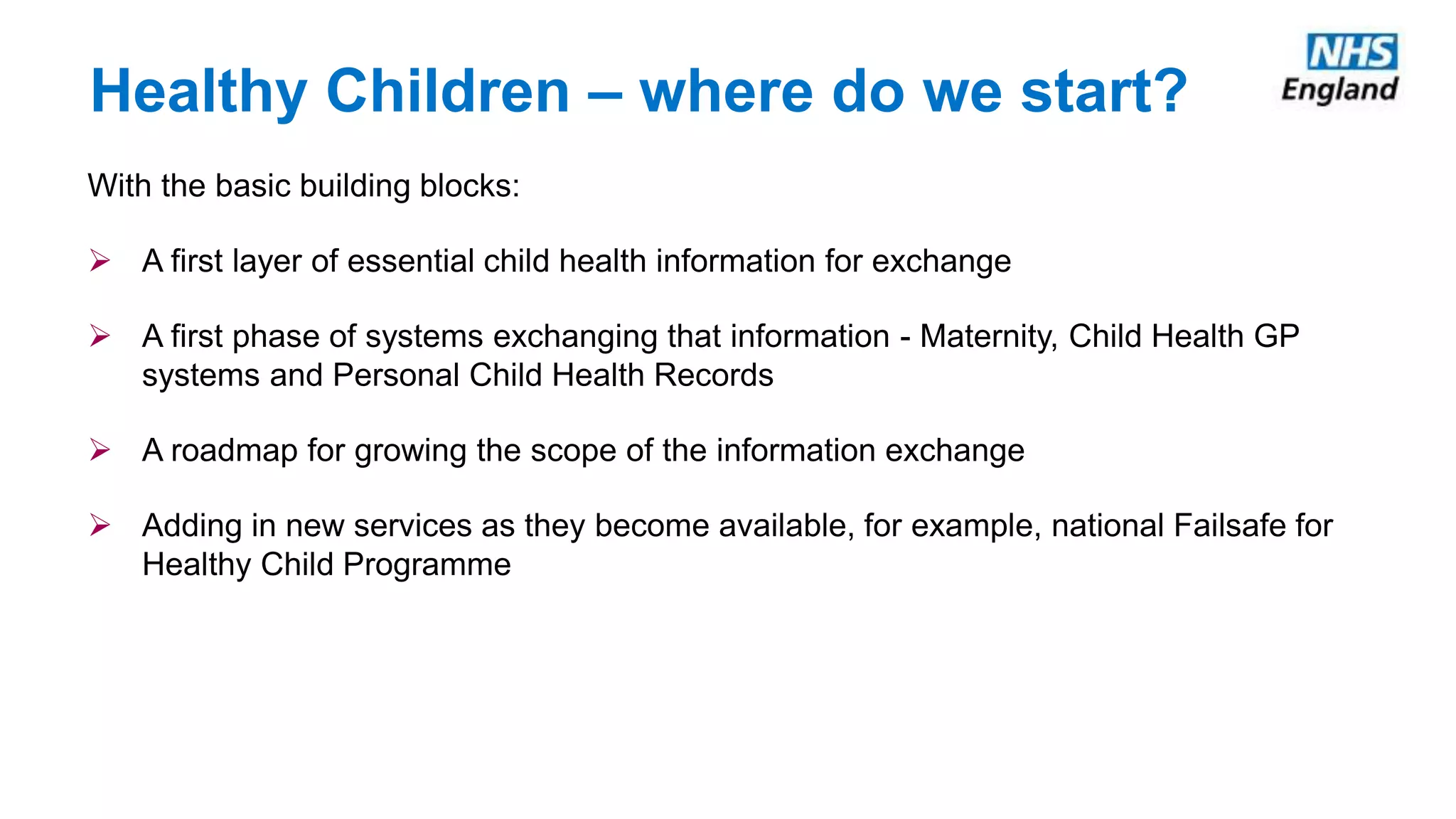Welcome to the Digital Child Health | PPTX