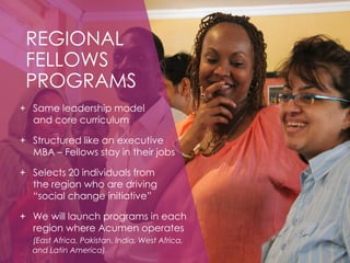 Regional fellows presentation | PPT