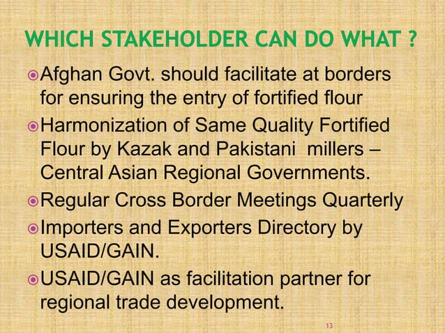 Regional fortification standards harmony pakistan, afghanistan and ...