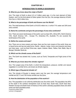 Regional Geogaphy short notes .docx