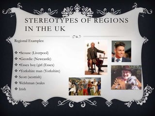 Regional identity representations in british tv drama | PPTX