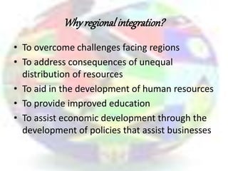 Regional integration 2014 gs | PPTX