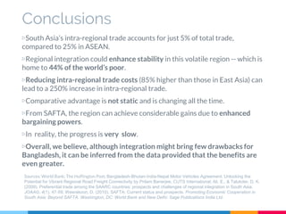 Regional Integration in South Asia by Trio94 | PPTX