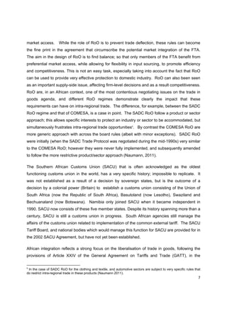 Regional intergration in africa | PDF