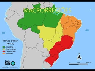 Regionalização do Brasil | PPTX