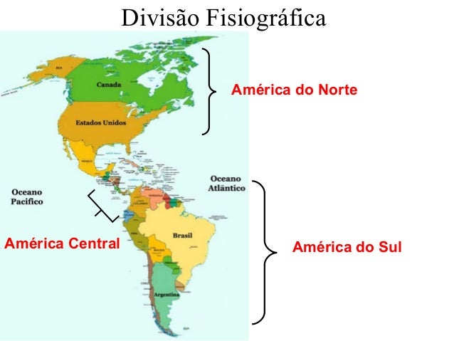 Regionalização da américa