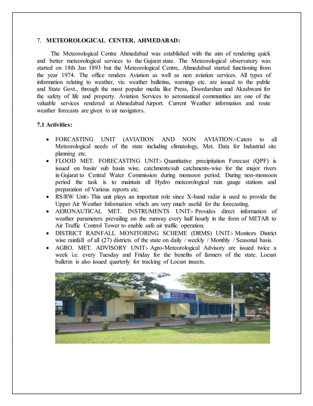 Regional meteorological centre New Delhi, Chennai, Kolkata, Nagpur,Pune ...