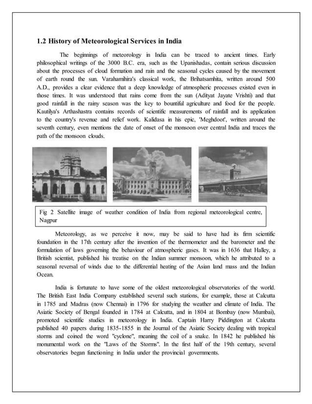 Regional meteorological centre New Delhi, Chennai, Kolkata, Nagpur,Pune ...