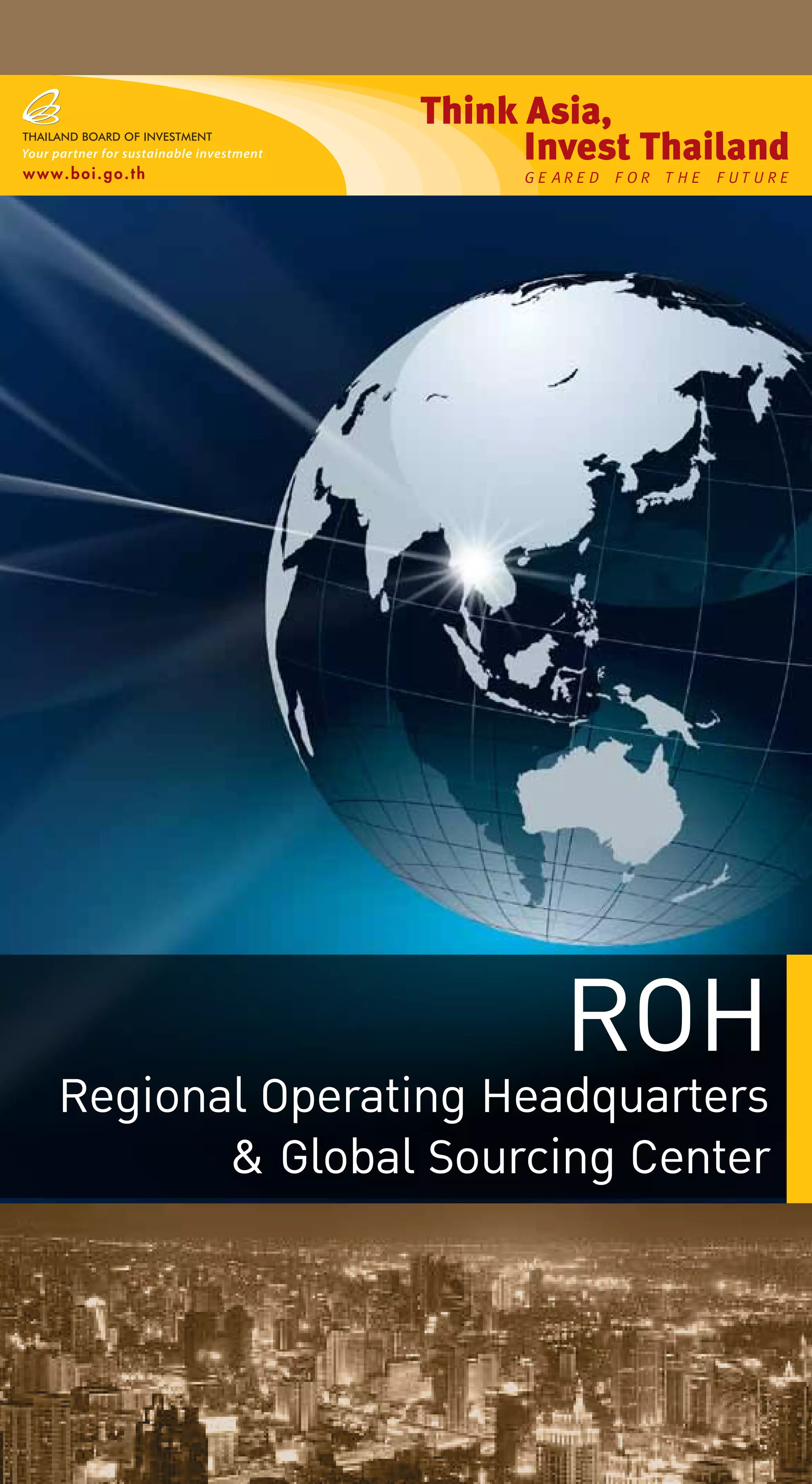 Regional Operating Headquarters | PDF