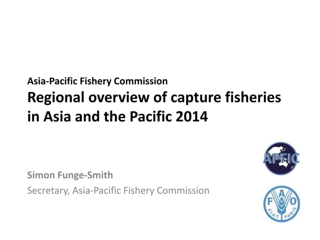 APFIC Regional overview of marine fisheries (2014) | PPT
