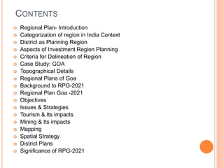 Regional plan | PPTX