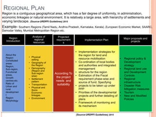 Regional plan | PPTX
