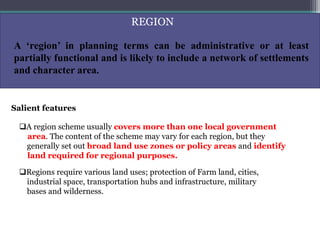 Regional planning ppt | PPTX