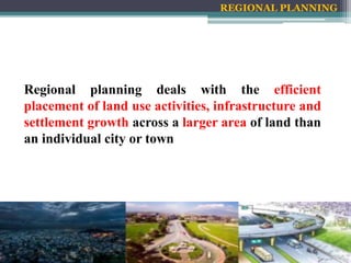 Regional planning ppt | PPTX