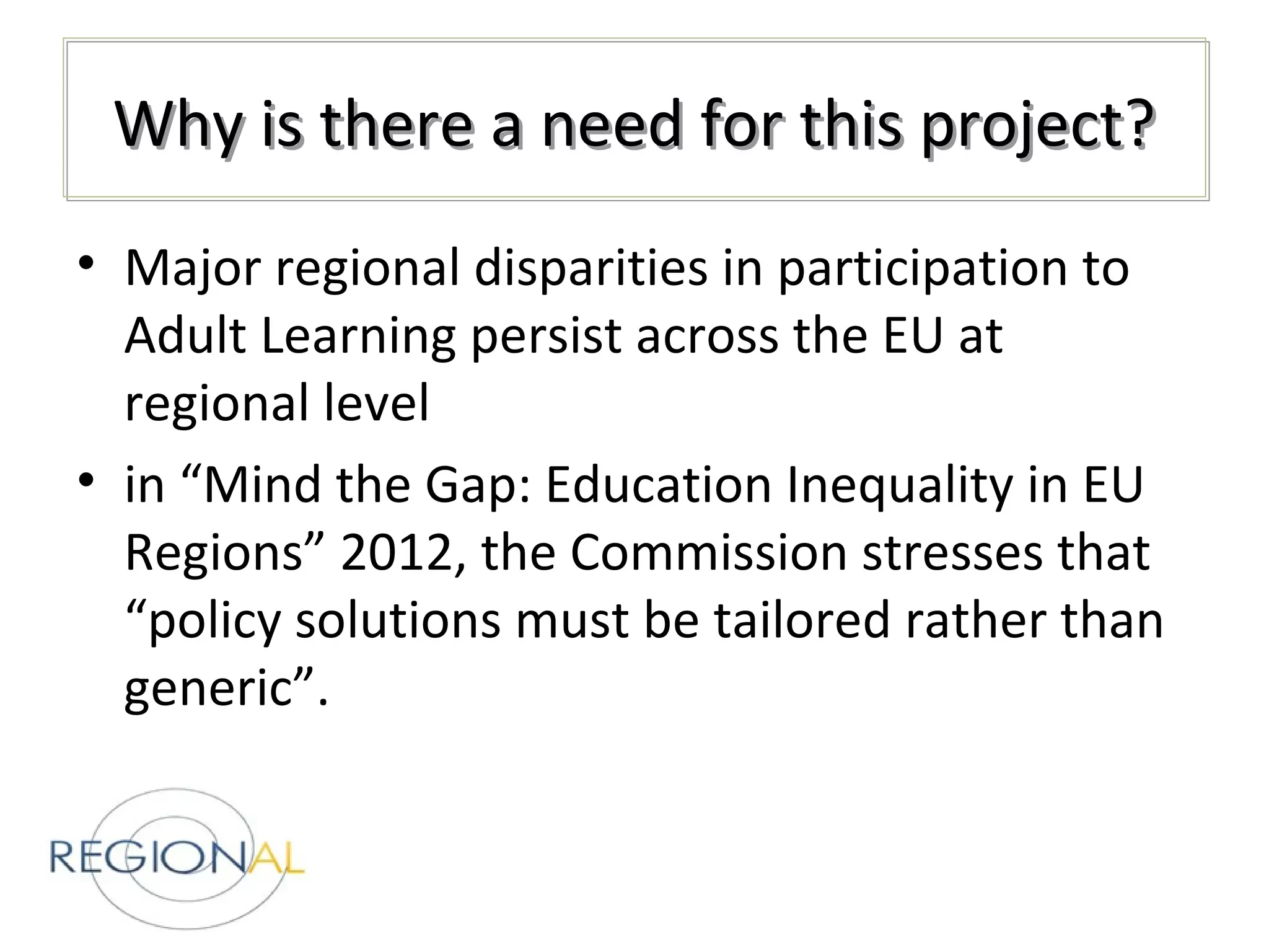 Regional presentation slide_share | PPT