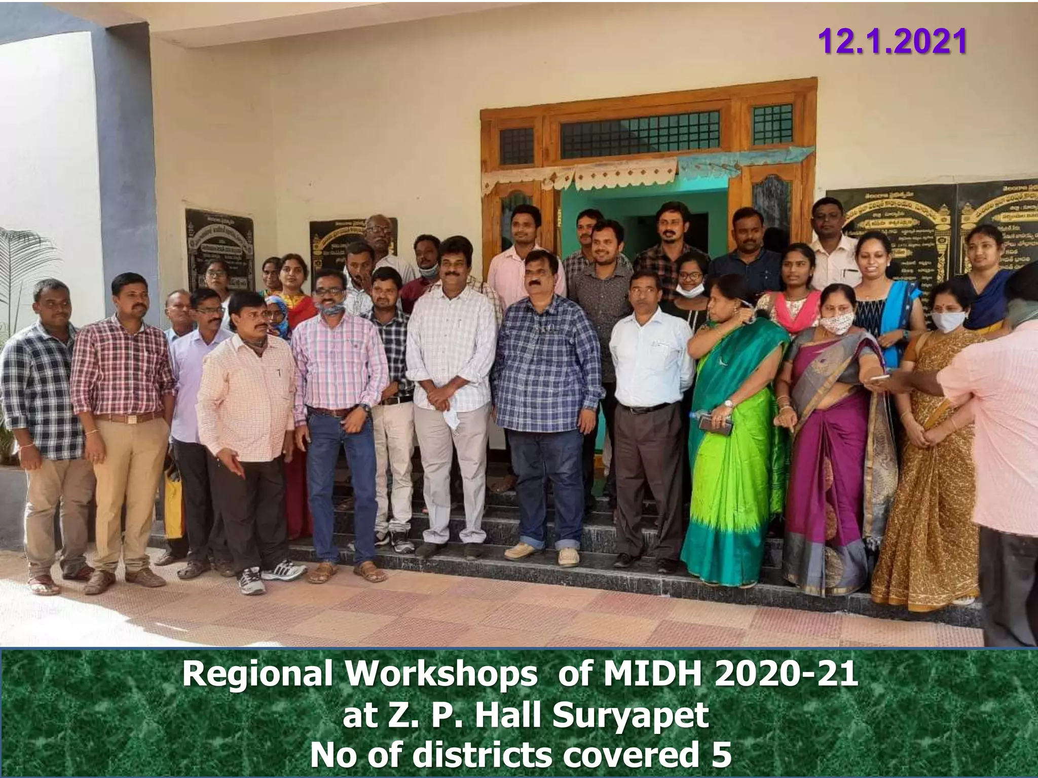 Regional review meetings of MIDH 2020 21 Telangana | PPT