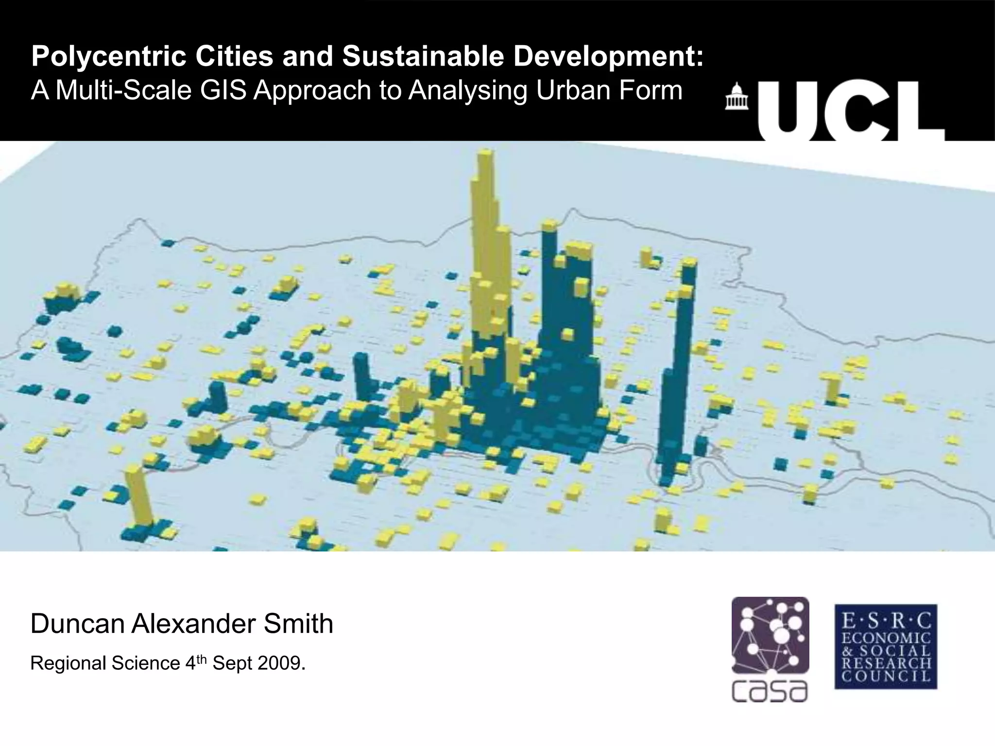 Polycentric Cities and Sustainable Development | PPTX