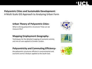 Polycentric Cities and Sustainable Development | PPTX